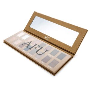 AFU 16 Colors Eyeshadow Palette, Makeup pallet Eye Shadow Highly Pigmented Waterproof Cosmetics