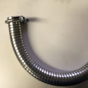 GenExhaust Compatible with Honda EU2200i/EU2000i/EU1000i Generator 1" Steel Exhaust Extension 8 Foot Length.