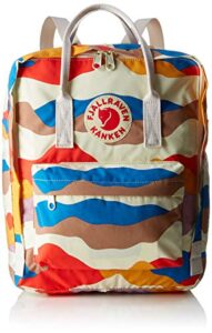 fjallraven, kanken art special edition backpack for everyday, spring landscape