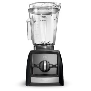 vitamix a2500 ascent series smart blender, professional-grade, 64 oz. low-profile container, black (renewed)