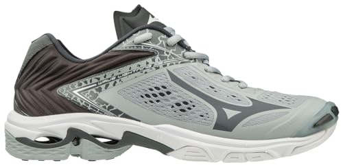 Mizuno Women's Wave Lightning Z5 Volleyball Shoe, grey, 9 B US