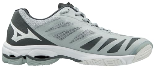 Mizuno Women's Wave Lightning Z5 Volleyball Shoe, grey, 9 B US