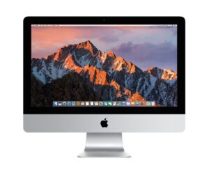 apple imac mne02ll/a 21.5 inch, 3.4ghz intel core i5, 8gb ram, 1tb fusion drive, silver (renewed),macos high sierra