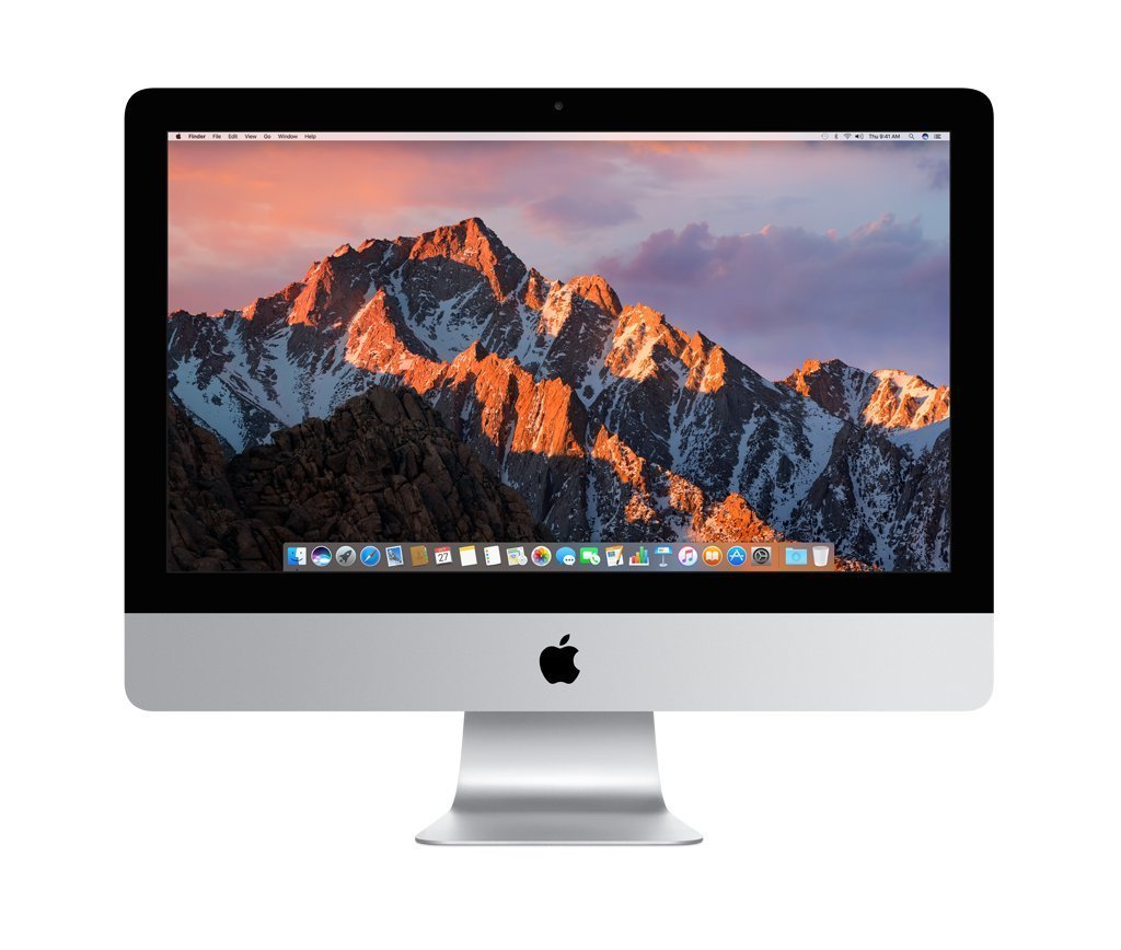 Apple iMac MNE02LL/A 21.5 Inch, 3.4GHz Intel Core i5, 8GB RAM, 1TB Fusion Drive, Silver (Renewed),macOS High Sierra