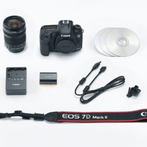 Canon EOS 7D Mark II Digital SLR Camera with 18-135mm IS STM Lens (Renewed)