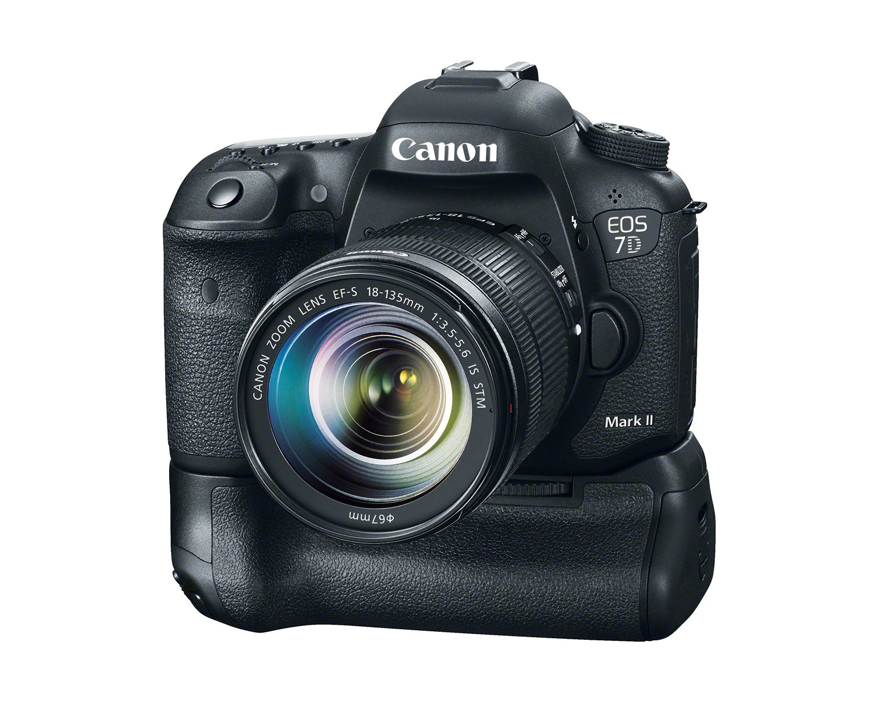 Canon EOS 7D Mark II Digital SLR Camera with 18-135mm IS STM Lens (Renewed)