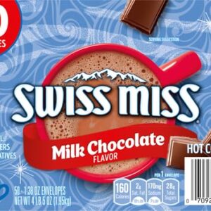 Swiss Miss Milk Chocolate Flavor Hot Cocoa Mix, 1.38 oz. 50-Count