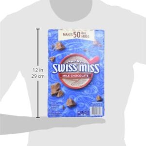 Swiss Miss Milk Chocolate Flavor Hot Cocoa Mix, 1.38 oz. 50-Count