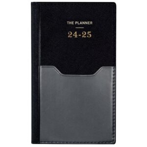 2024-2025 pocket planner - pocket calendar 2024-2025, jul. 2024 - jun. 2025, weekly monthly planner 2024-2025, small planner and schedule organizer with pocket