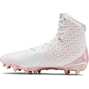 under armour women's ua highlight mc lacrosse cleats 11 white