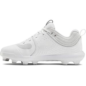 under armour women's ua glyde tpu softball cleats 12 white