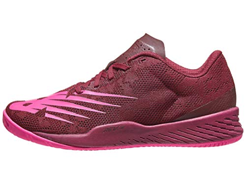 New Balance Women's 896 V3 Hard Court Tennis Shoe, Peony/Vivid Coral, 5.5 W US