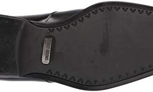 Stacy Adams Men's Pierce Moe-Toe Slip-on Penny Loafer, Black, 9 M US