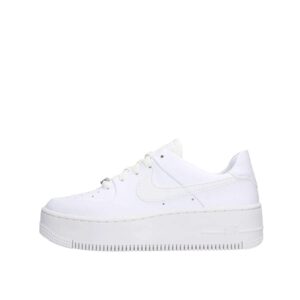 nike womens wmns air force 1 sage low ar5339 100 triple white - size 8w