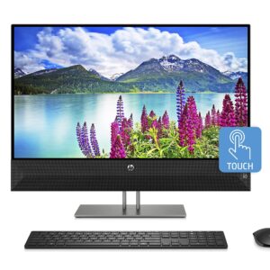 HP Pavilion 24 All-in-One PC 23.8" Touchscreen, Intel Core i5-8400T, Intel UHD Graphics 630, 1TB HDD + 16GB Optane memory, 4GB SDRAM, Wireless Mouse and Keyboard, FHD Privacy Webcam, 24-xa0053w