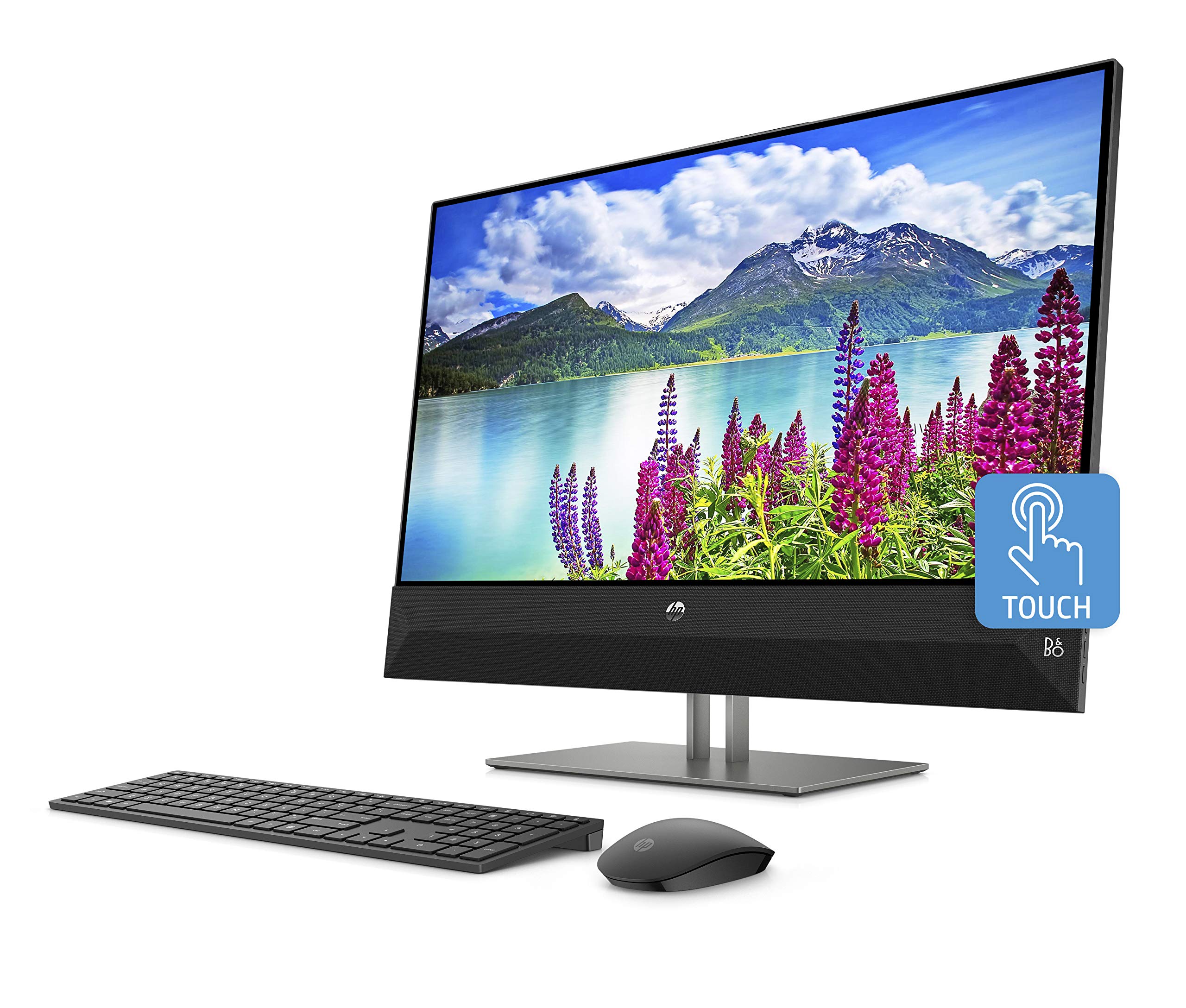 HP Pavilion 24 All-in-One PC 23.8" Touchscreen, Intel Core i5-8400T, Intel UHD Graphics 630, 1TB HDD + 16GB Optane memory, 4GB SDRAM, Wireless Mouse and Keyboard, FHD Privacy Webcam, 24-xa0053w