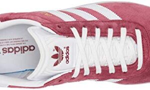 adidas Originals mens Gazelle Shoes Collegiate Burgundy/White/Gold Metallic 11