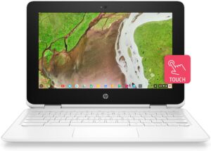 hp 2-in-1 convertible chromebook 11.6 hd ips touchscreen, intel celeron n3350 processor, 4gb ram 32gb ssd, intel hd graphics, wi