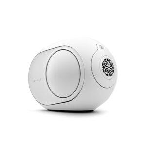 devialet - phantom ii 98 db - compact wireless speaker - iconic white - high-fidelity sound - zero distortion - multiroom sync.