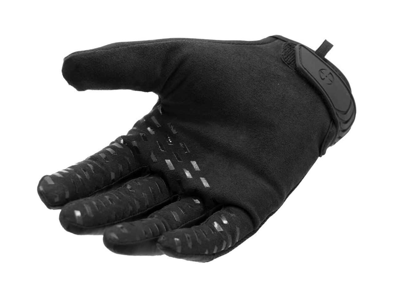 LA Police Gear Men's Core Patrol Glove, Lightweight Tactical Work Gloves for Men, Touchscreen Compatible Shooting Gloves - Black - Large