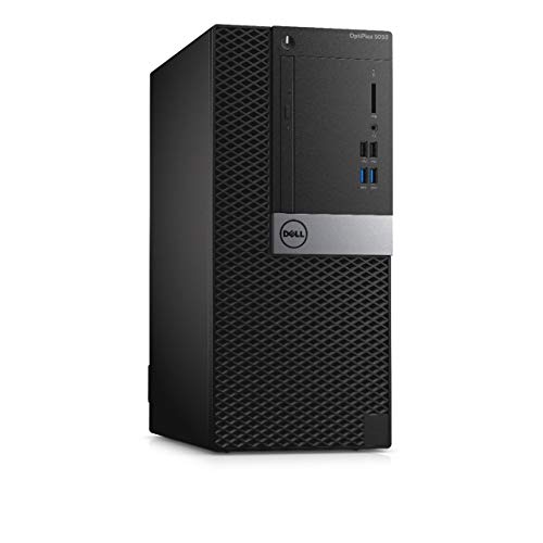 Dell OptiPlex 5050 Mini Tower (Intel Core 7th Generation i5-7500, 16GB DDR4, 256GB SSD) Windows 10 Home (Renewed)