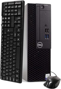 dell optiplex 7040 small form business desktop computer (intel core i5-6500 3.2ghz, 8gb ram, 500gb hdd, display port, hdmi, usb 3.0, windows 10 pro 64-bit) (renewed)