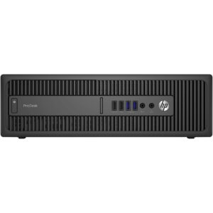 hp prodesk 600 g1 small form factor (sff) business desktop computer, intel pentium g3420 processor 3.2ghz, 8gb ram, 128gb ssd, usb 3.0, windows 10 professional (renewed)