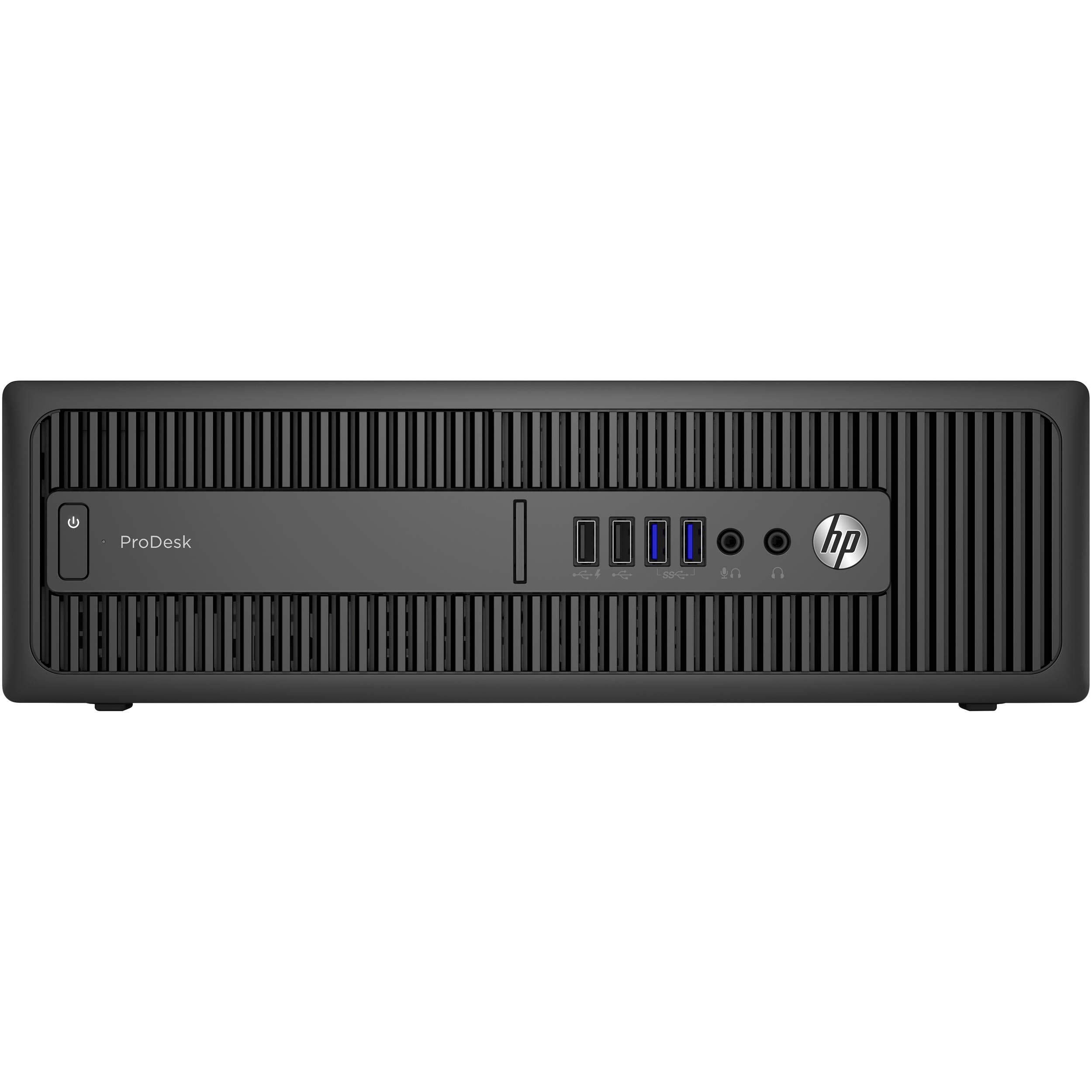 HP ProDesk 600 G1 Small Form Factor (SFF) Business Desktop Computer, Intel Pentium G3420 Processor 3.2GHz, 8GB RAM, 128GB SSD, USB 3.0, Windows 10 Professional (Renewed)