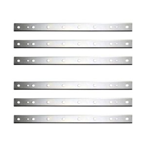 13-inch planer blades replacement for dewalt dw735, dw735x planer, replace dw7352-2 sets (6 pack)