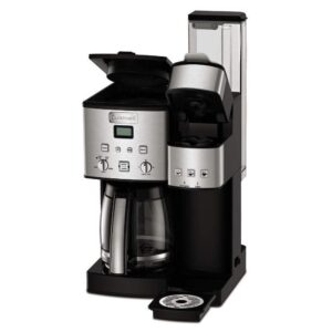 Cuisinart SS-15FR 12 Cup Coffeemaker Brewer Coffemaker/Single-Serve One Size Silver (Renewed)