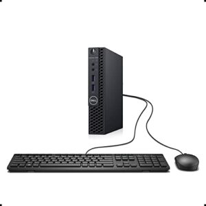 dell op3060mffxkf5k optiplex 3060 xkf5k micro pc with intel core i5-8500t 2.1 ghz hexa-core, 8gb ram, 256gb ssd, windows 10 pro 64-bit (renewed)