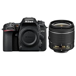 nikon d7500 dx-format digital slr camera with nikon 18-55 lens (international model)