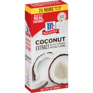 mccormick coconut extract with other natural flavors, 2 fl oz