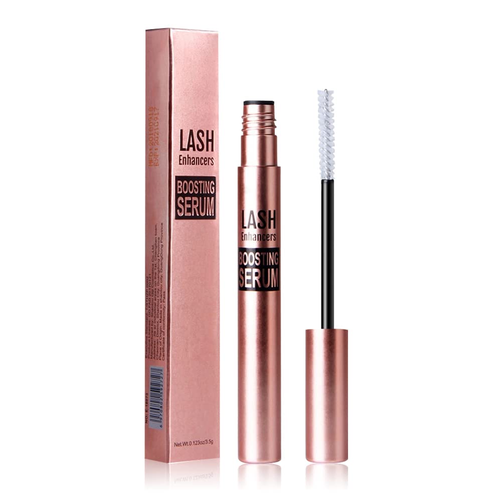 Eyelash Growth Serum,Eyelash Growth Enhancer Longer Fuller Thicker Lashes Eyelash Enhancer for Long,Luscious Lashes and Eyebrows