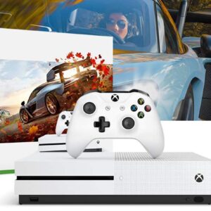 Xbox One S 1TB Forza Horizon 4 Console Bundle - Digital download of Forza Horizon 4 included - White Controller & Xbox One S included - 8GB RAM 1TB HD - Live Gold & Game Pass trials - 4K Blu-r