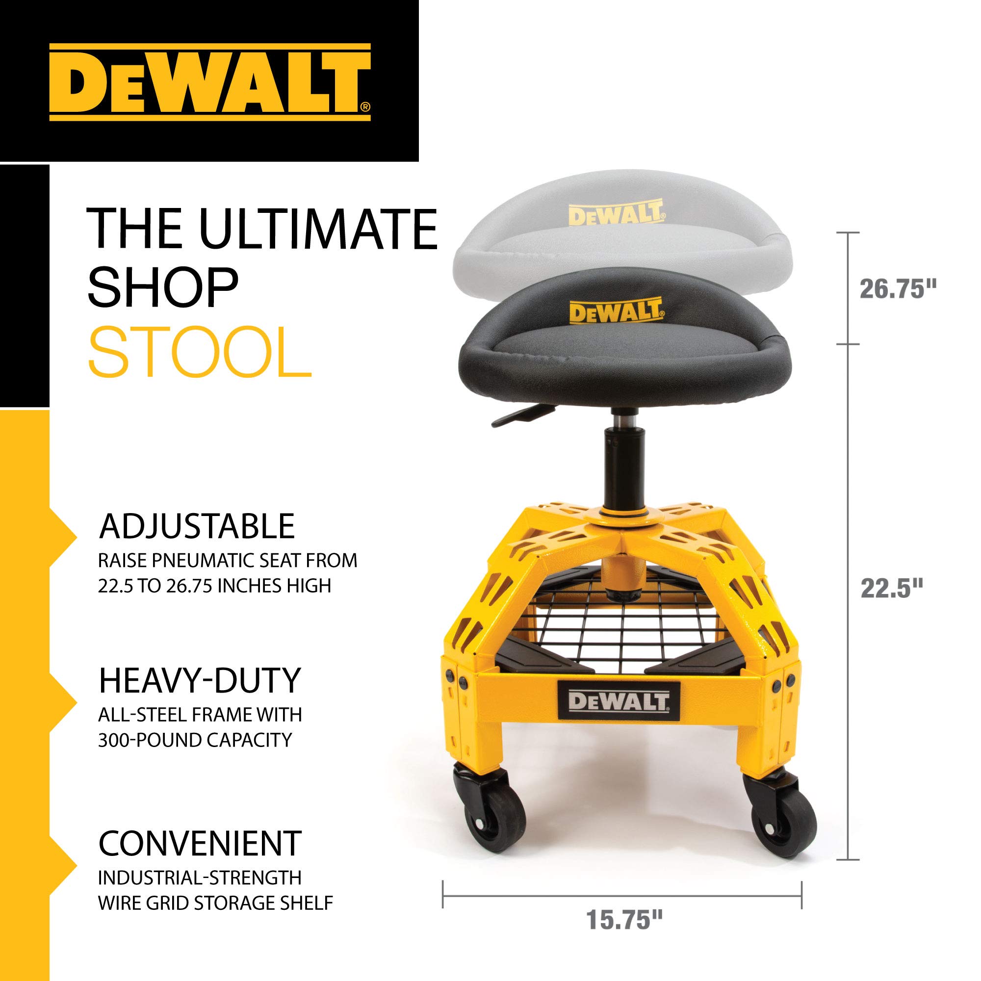 Dewalt Adjustable Shop Stool