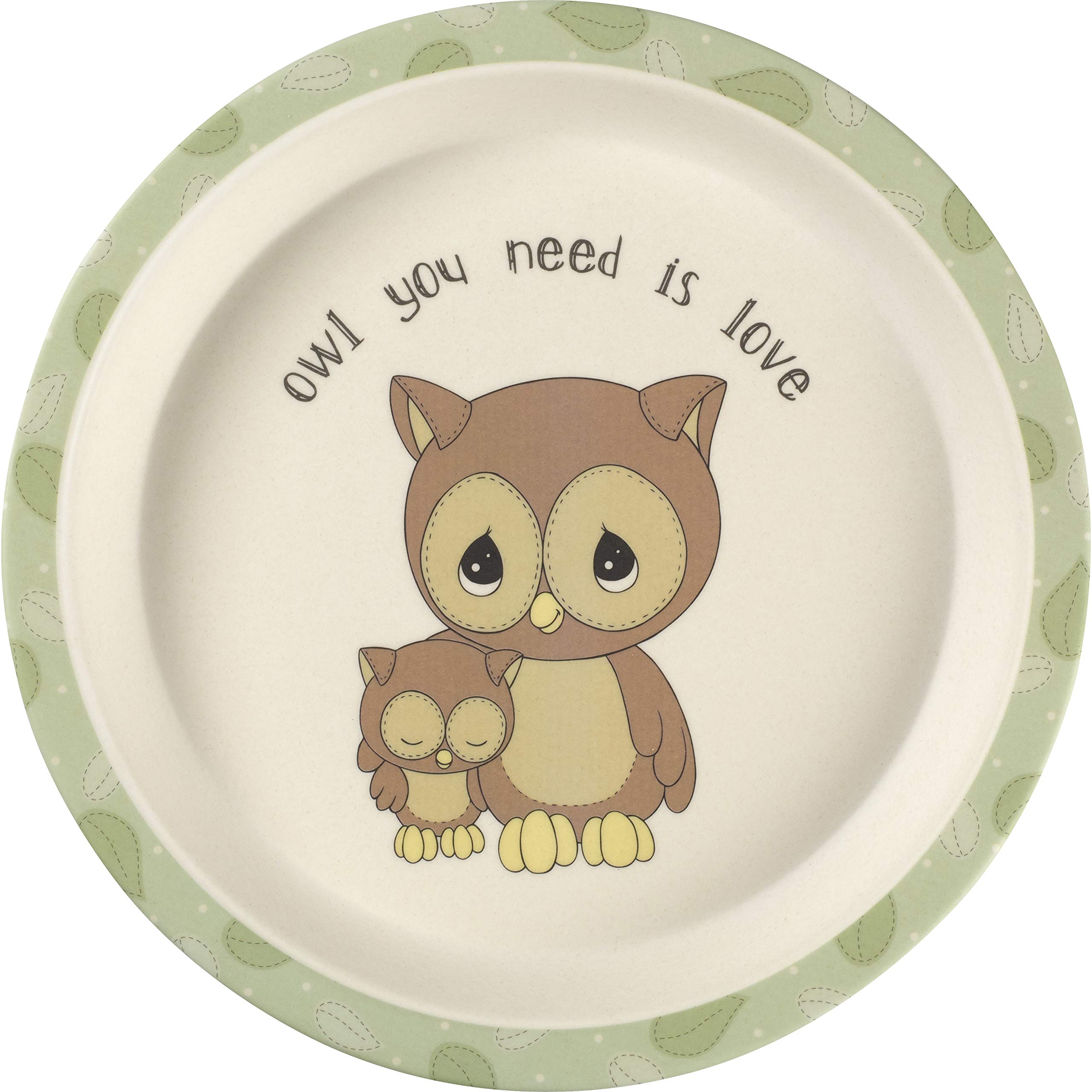 Precious Moments 5 Owl Gift Mealtime Feeding Set, One Size