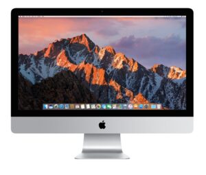 apple imac mne92ll/a 27 inch, 3.4 ghz intel core i5, 8gb ram, 1tb fusion drive, silver (renewed), mac os