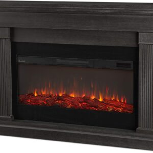 Beau 59" Landscape Electric Fireplace in Gray by Real Flame