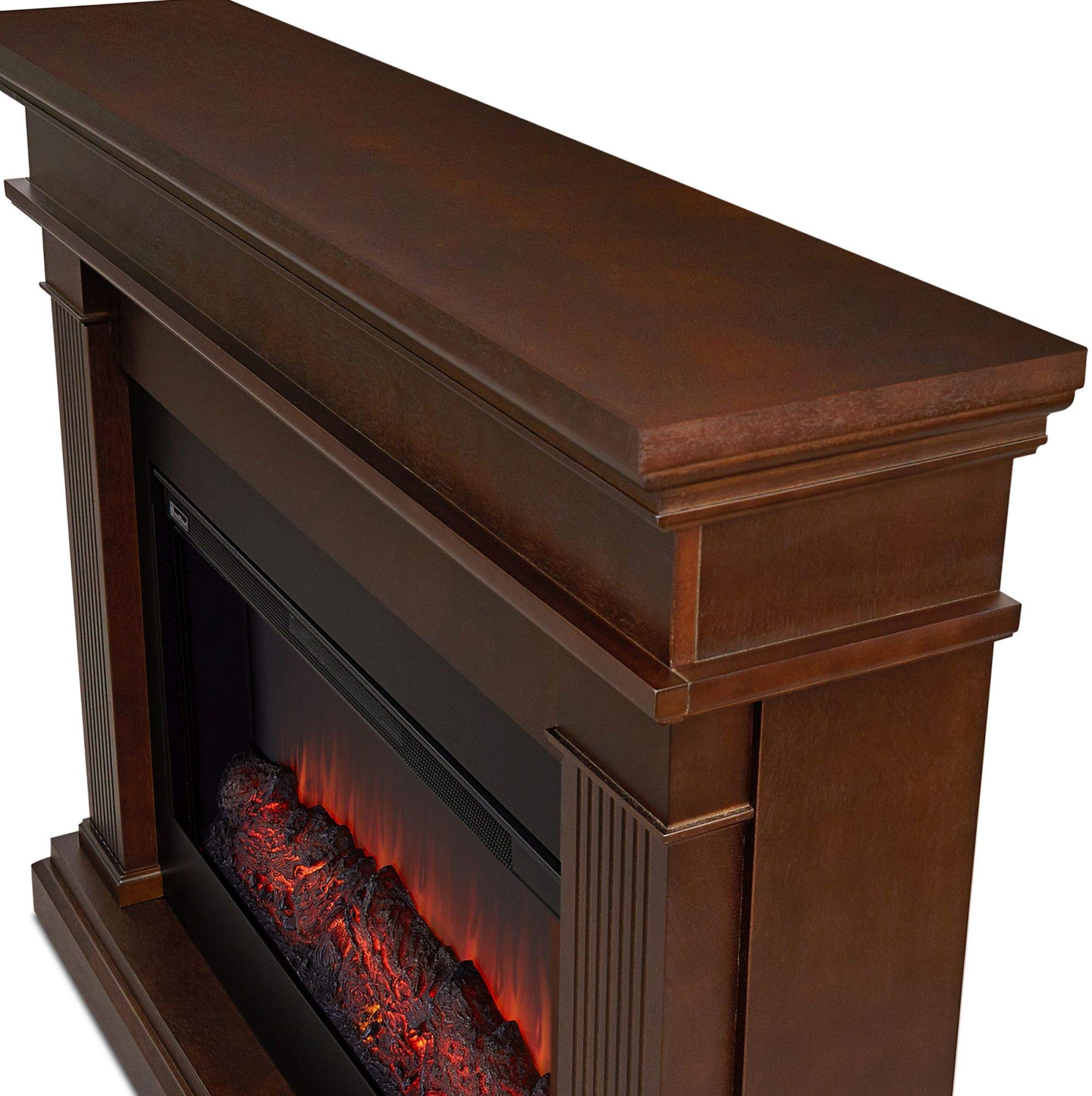 Beau 59" Landscape Electric Fireplace in Gray by Real Flame