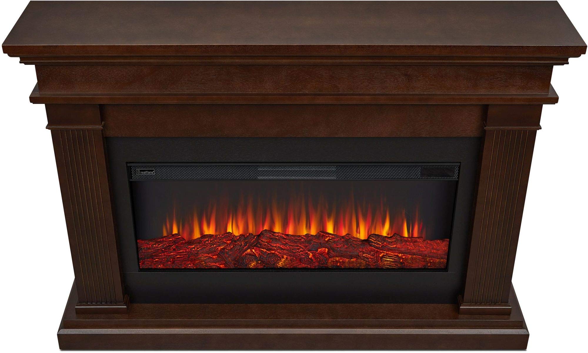 Beau 59" Landscape Electric Fireplace in Gray by Real Flame