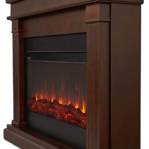 Beau 59" Landscape Electric Fireplace in Gray by Real Flame