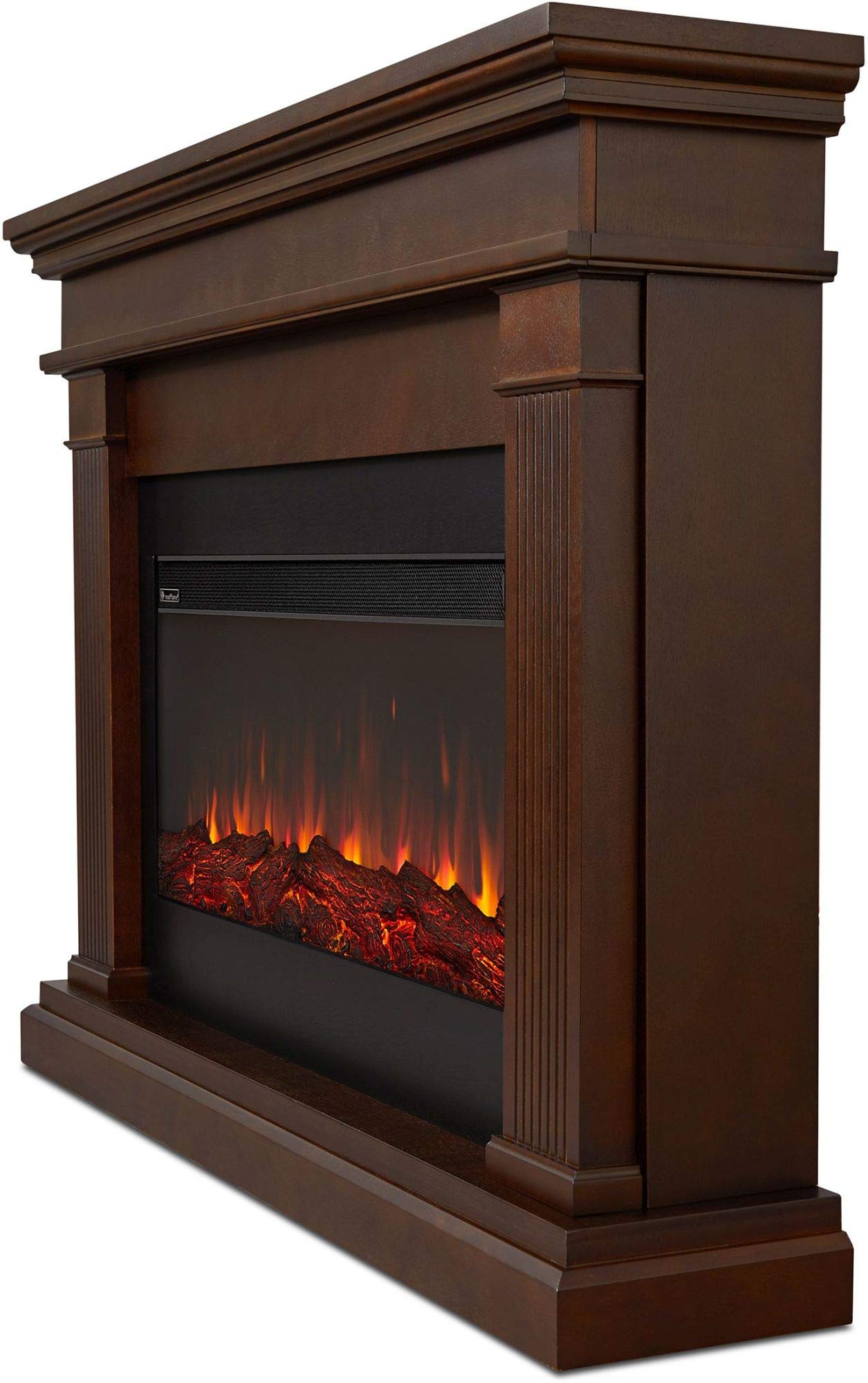 Beau 59" Landscape Electric Fireplace in Gray by Real Flame