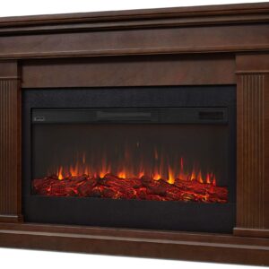 Beau 59" Landscape Electric Fireplace in Gray by Real Flame