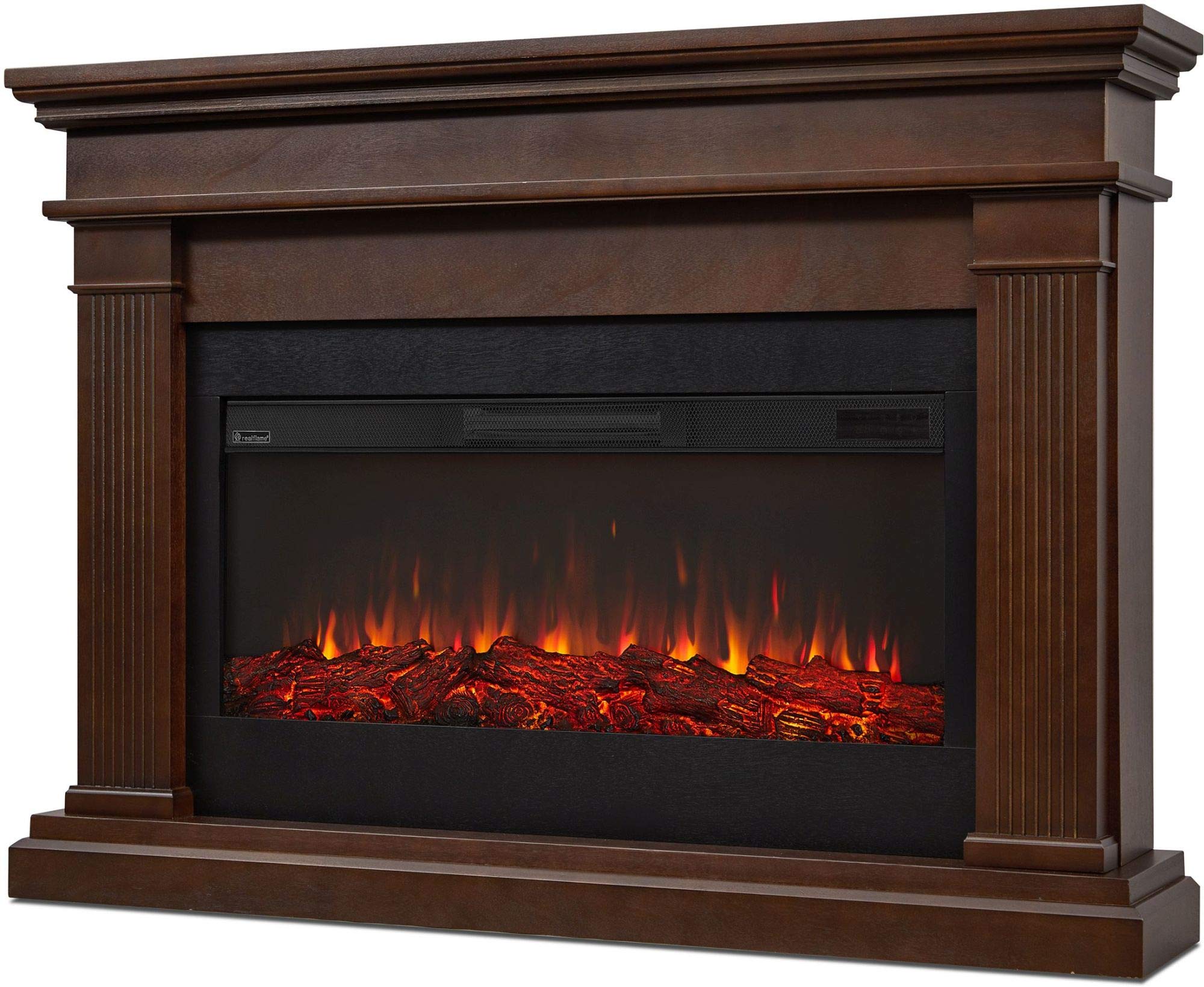 Beau 59" Landscape Electric Fireplace in Gray by Real Flame