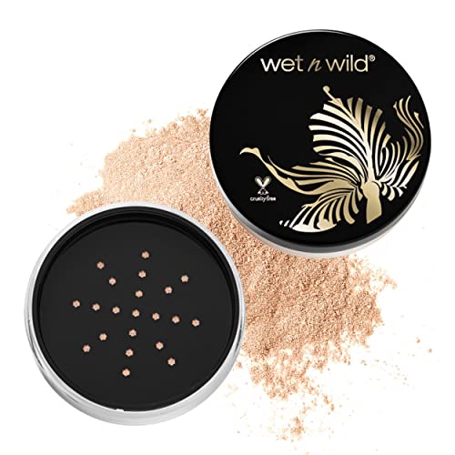 wet n wild MegaGlo Loose Highlighting Powder Makeup, I'm So Lit, Rose Gold | Vegan | Cruelty-free