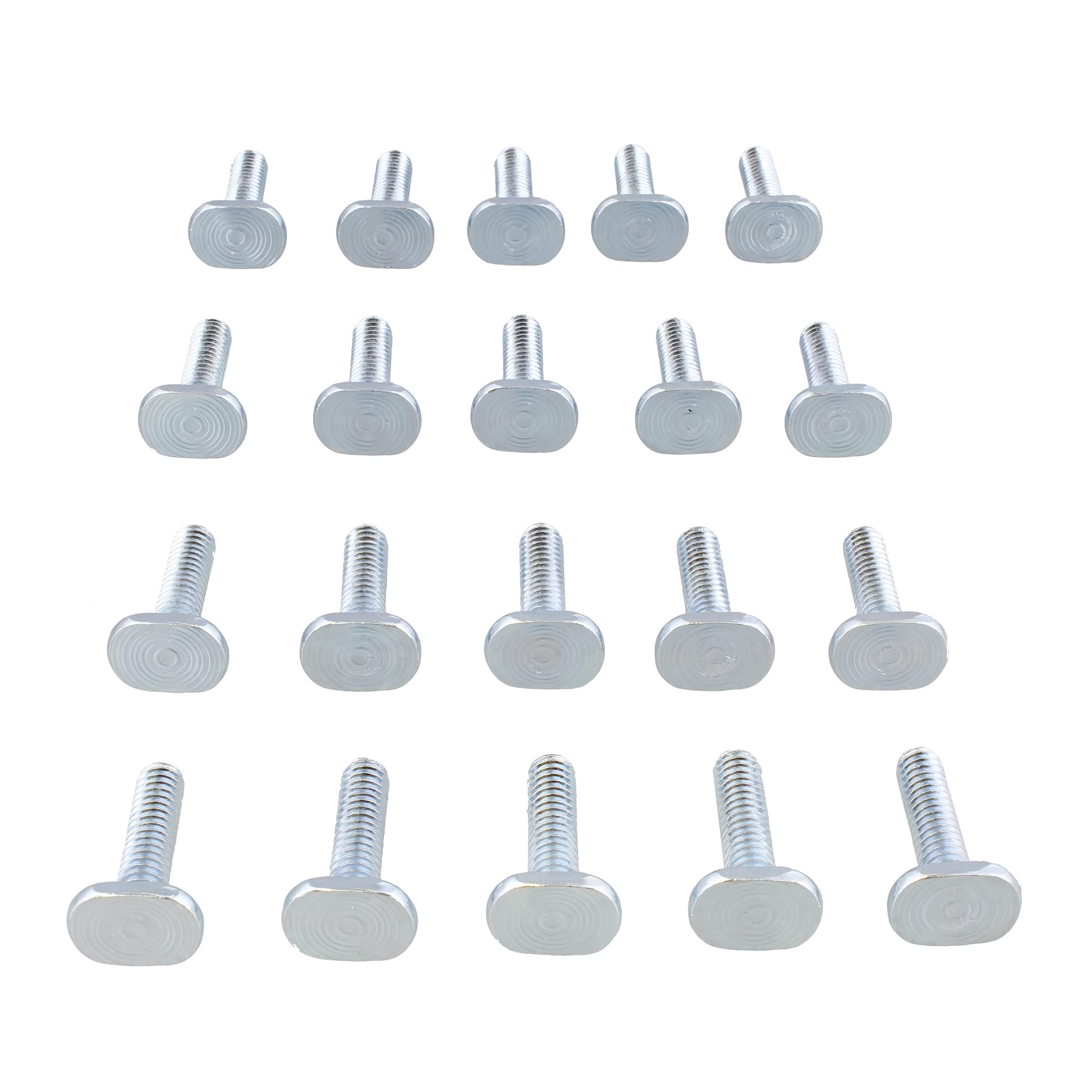 DCT Tee Bolt Set – 20 Pack 1in T Bolts for Woodworking, T Track Bolts Jig Bolts, 1/4in 20 Thread T Bolt