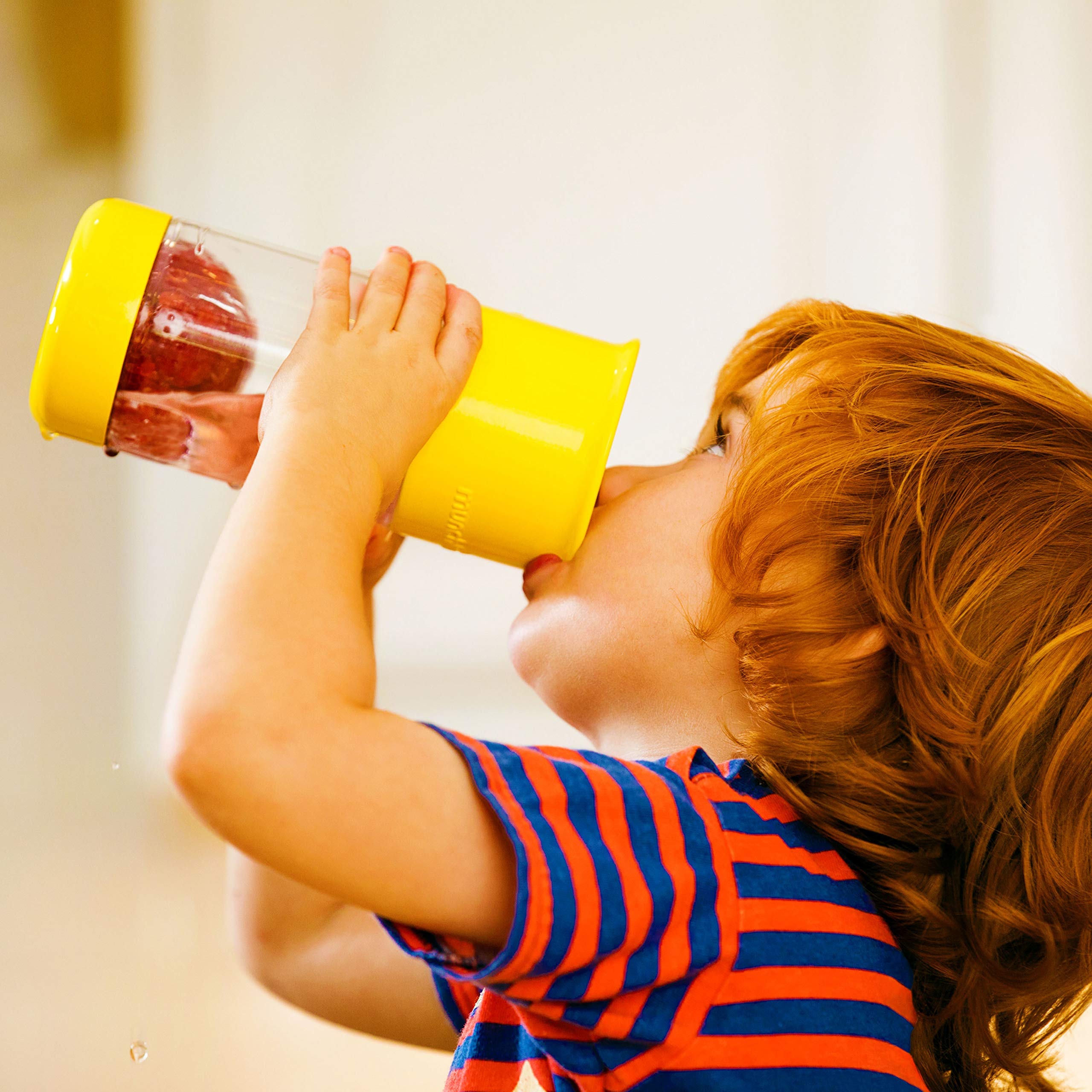 Munchkin® Miracle® 360 Fruit Infuser Toddler Sippy Cup, 14 Ounce, Yellow