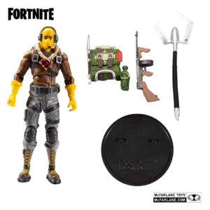 McFarlane Toys Fortnite Raptor Premium Action Figure, Multicolor