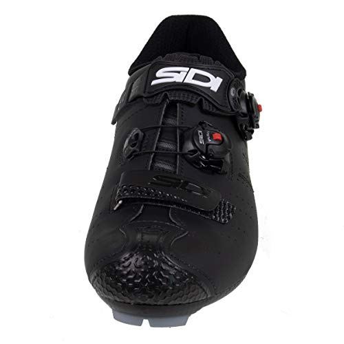 Dragon 5 MEGA Mountain Bike Shoes (43.0 Wide, Matte Black/Black)